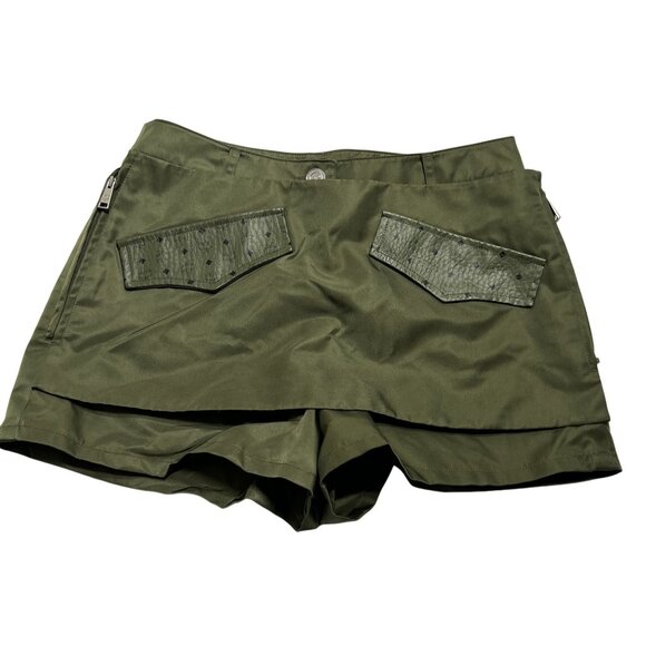 MCM | Shorts | Mcm Skirtlayered Shorts In Econyl And Monogram Print In ...